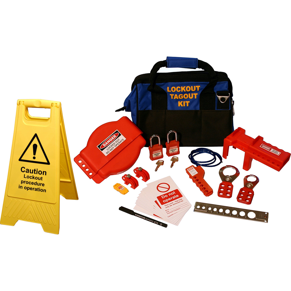 Spectrum Industrial Medium Lockout Kit | Spectrum Industrial | Lockout ...