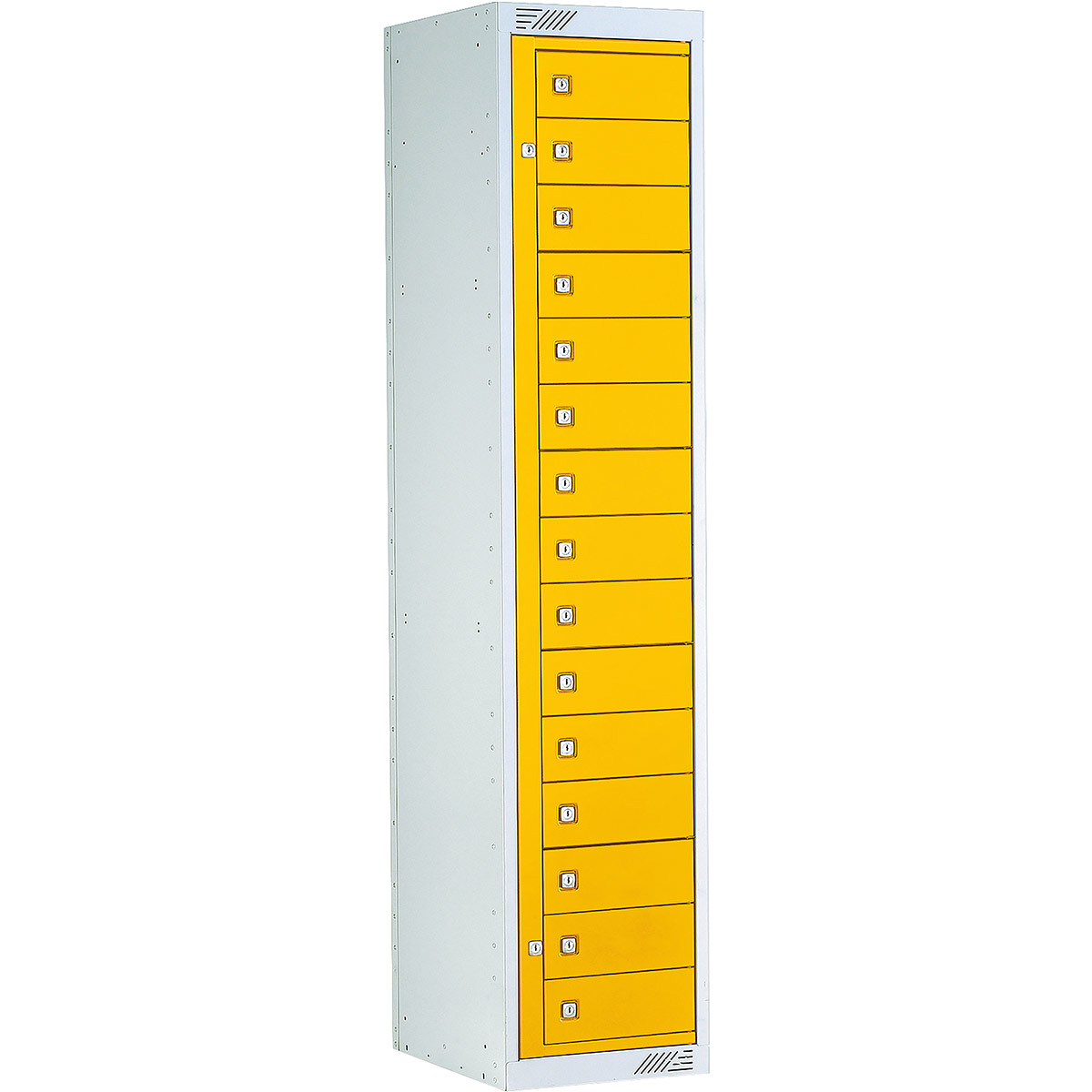 Link 51 15-Tier Yellow Garment Dispenser Locker | Link 51 | Lockers | Arco