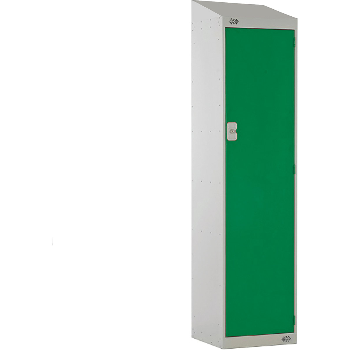 Link 51 Green Uniform Locker with Sloping Top | Link 51 | Lockers | Arco