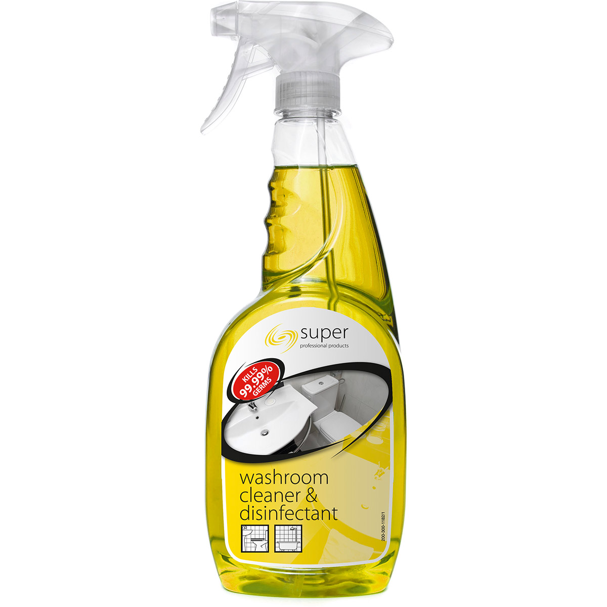 Super Professional Washroom Cleaner Spray 750ml | Super | General ...