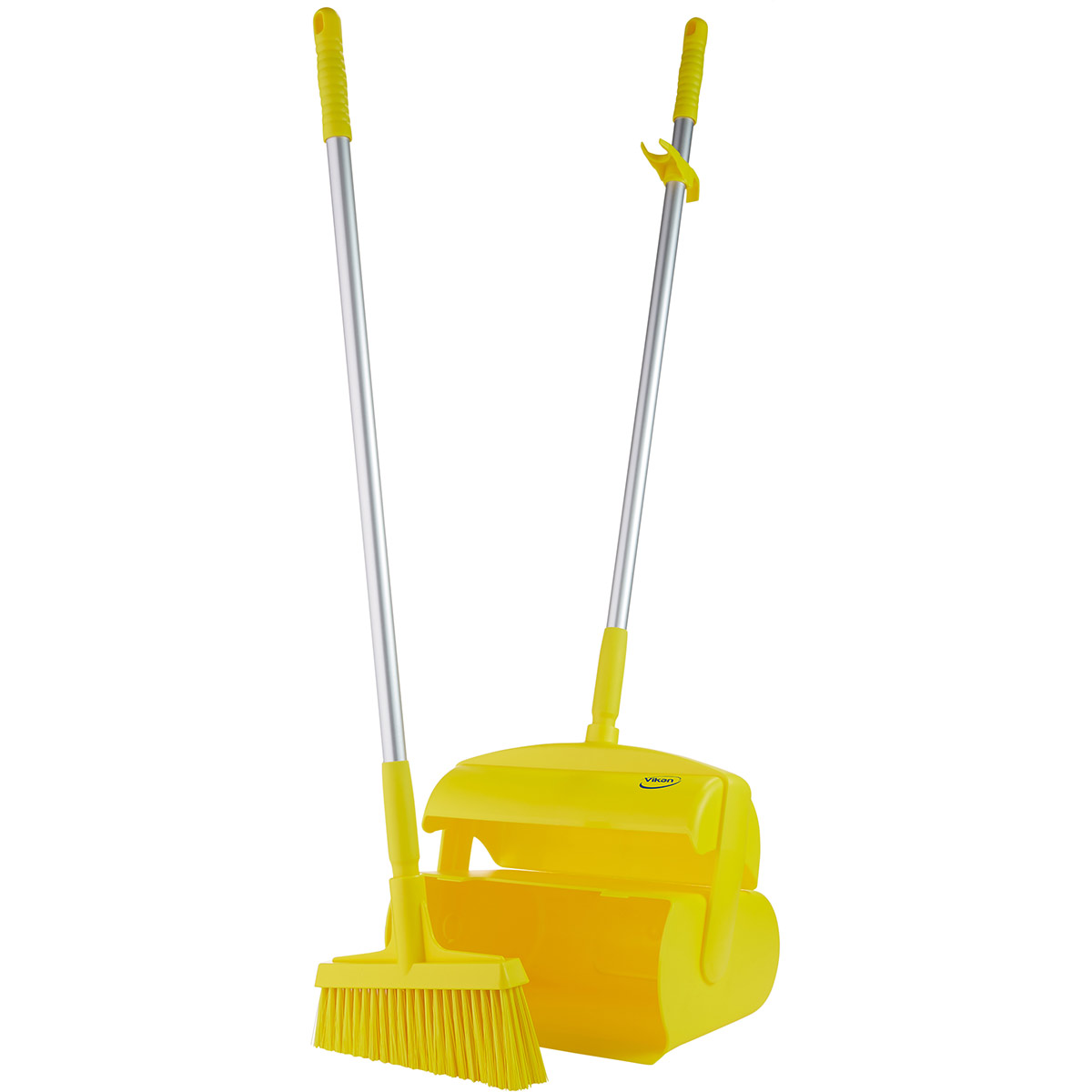 Vikan Yellow Closable Lobby Dustpan and Brush | Vikan | Lobby Pan and ...