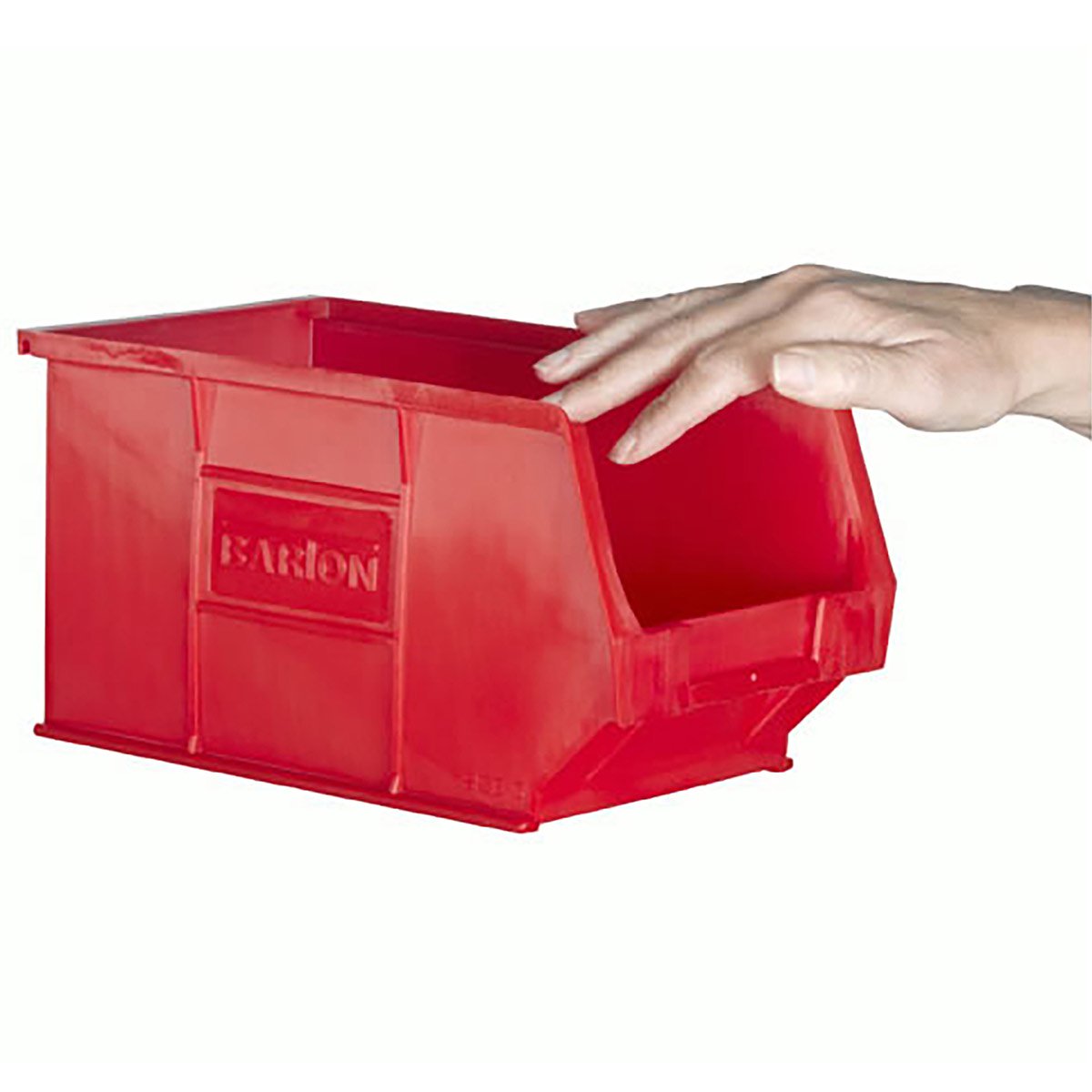 Barton Topstore TC3 Red Plastic Storage Bin 240mm x 150mm x 132mm ...