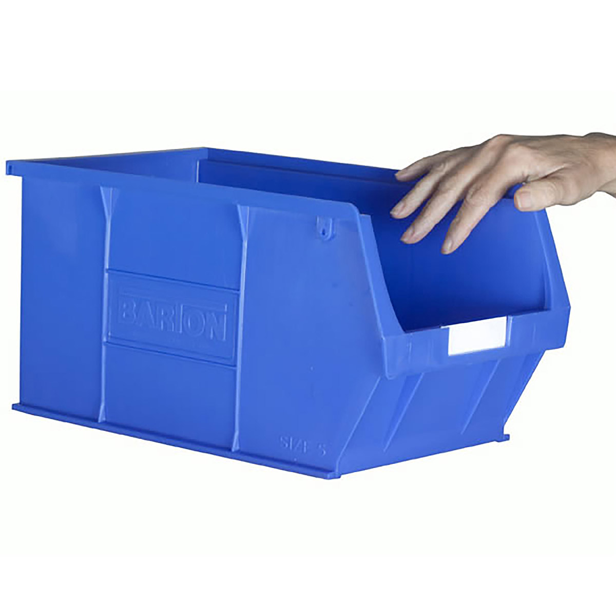 Barton Topstore TC5 Blue Plastic Storage Bin 350mm x 205mm x 182mm ...