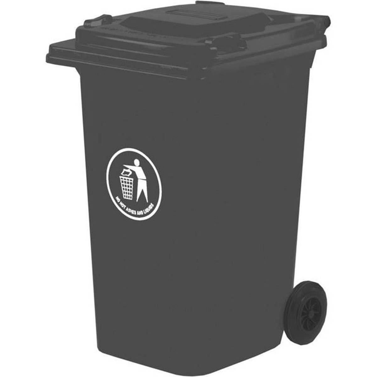 GPC Dark Grey 240L Wheelie Bin | GPC | Refuse Bins | Arco
