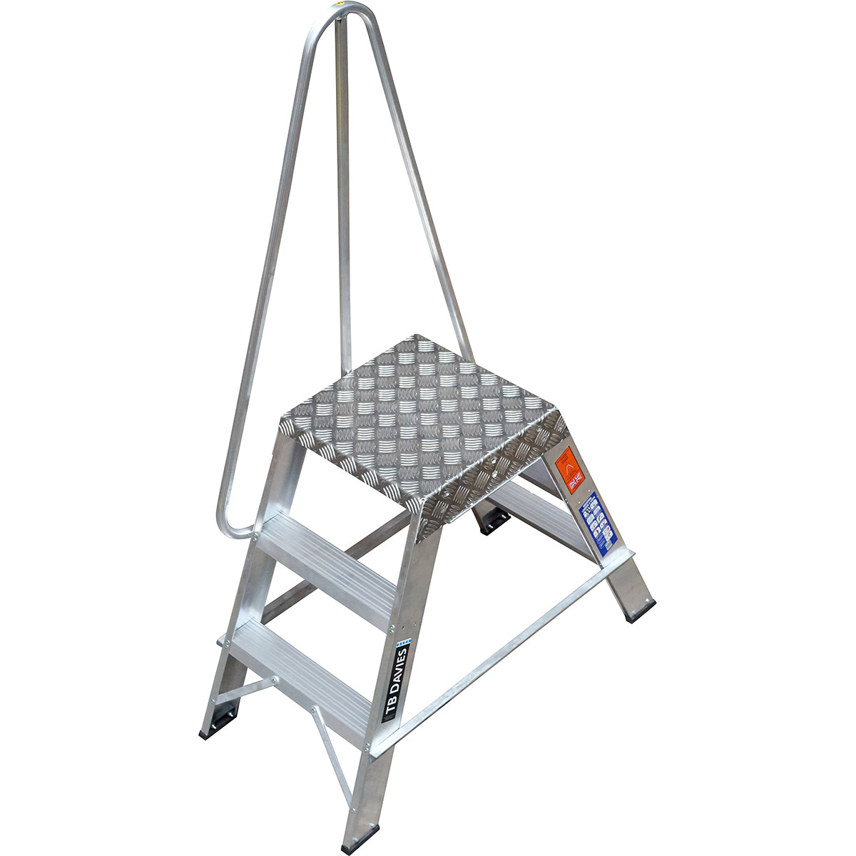 TB Davies 3-Tread Double-Sided Heavy-Duty Machine Steps | TB Davies ...