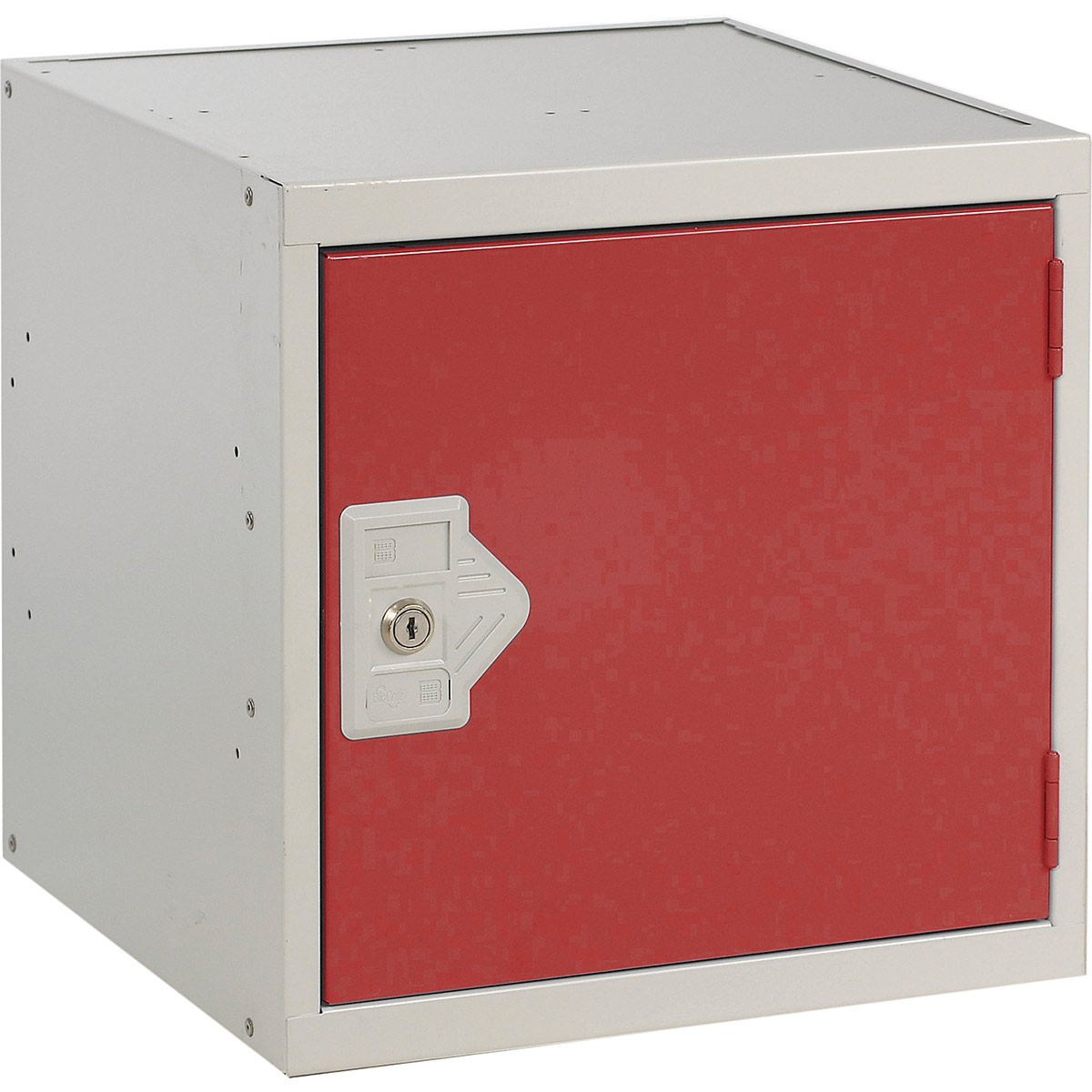 Link 51 Red Metal Cube Locker 300mm x 300mm x 300mm | Link 51 | Lockers ...