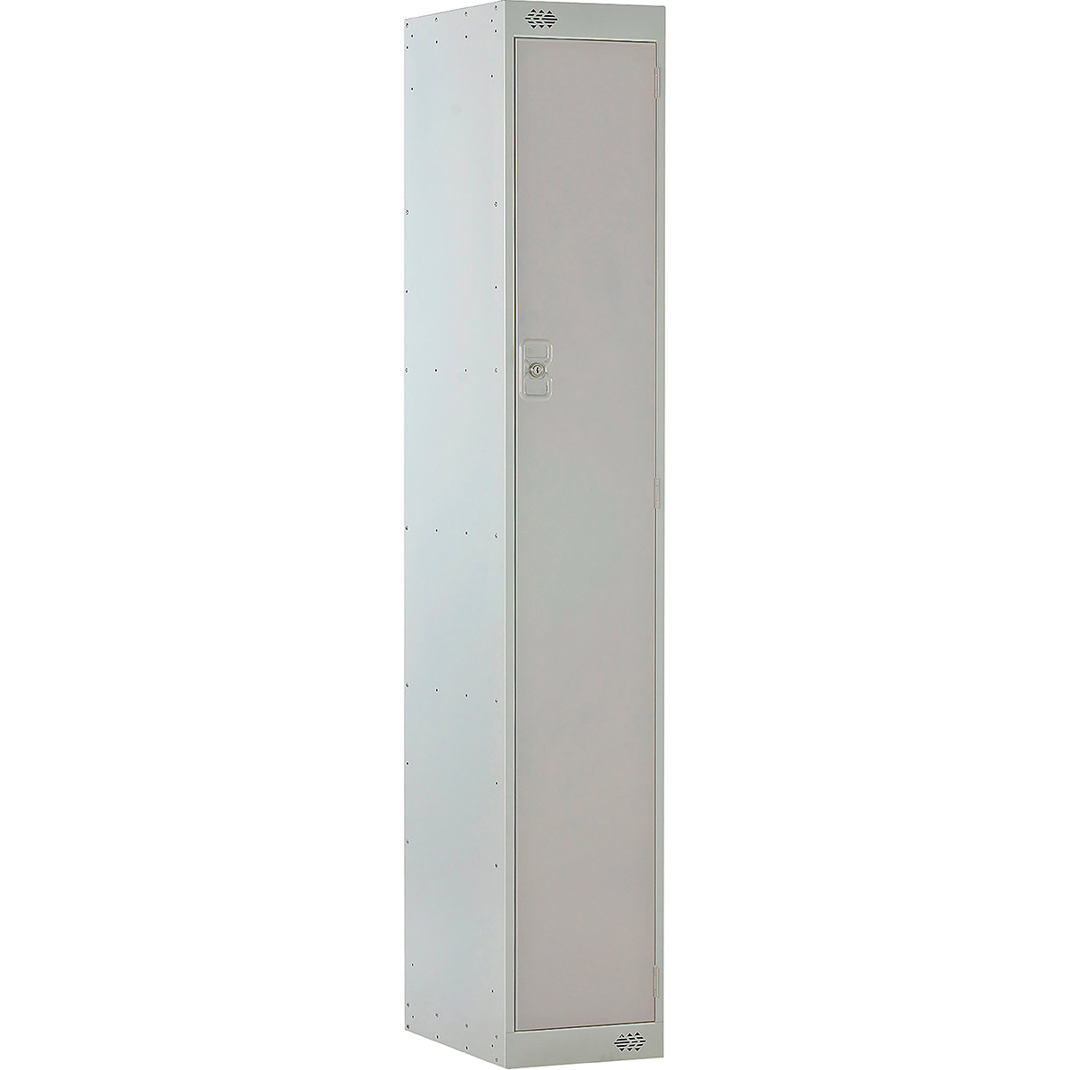 Link 51 One-Tier Grey Metal Locker 300mm x 300mm x 1800mm | Link 51 ...