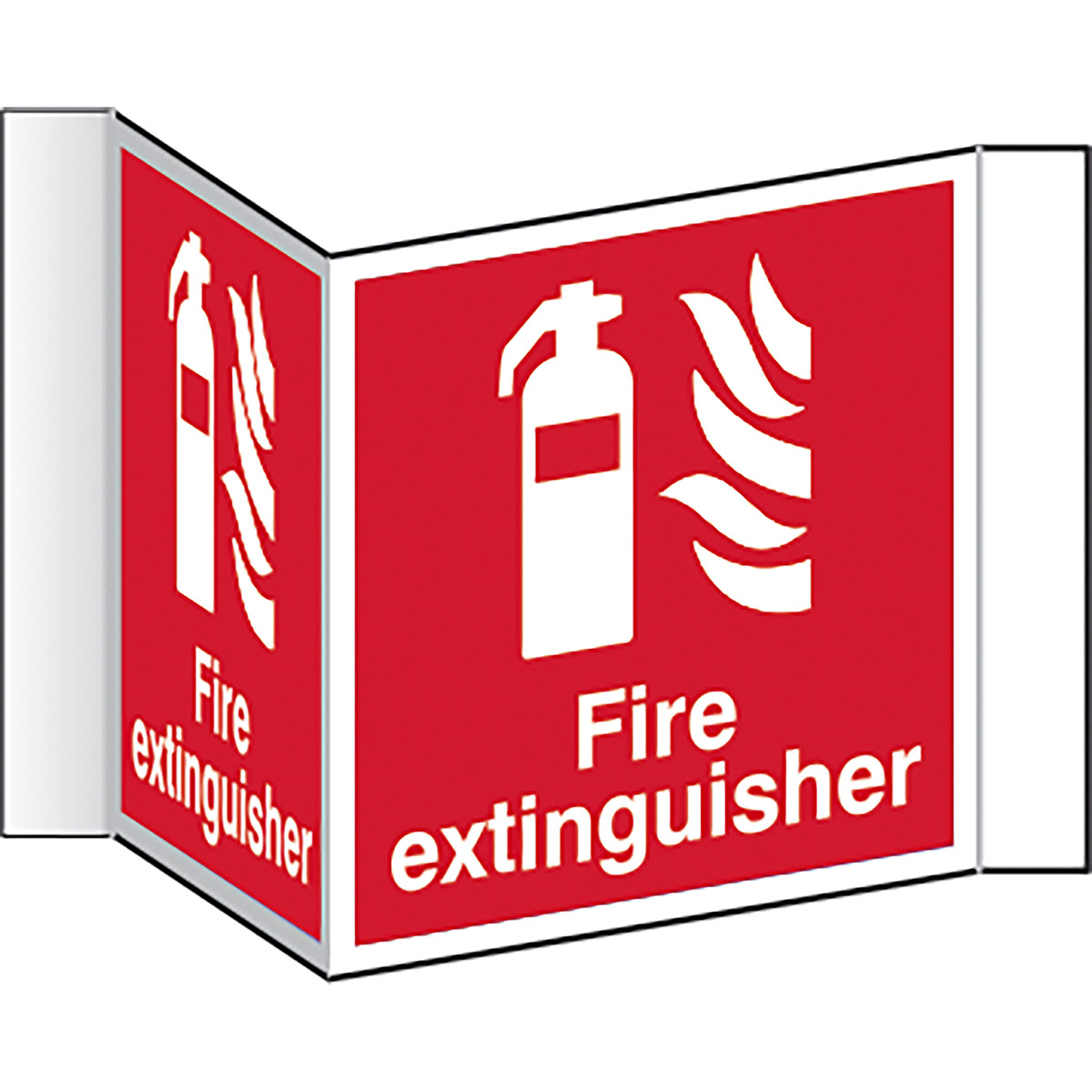 PVC "Fire Extinguisher" Projection Sign 200mm | Spectrum Industrial ...