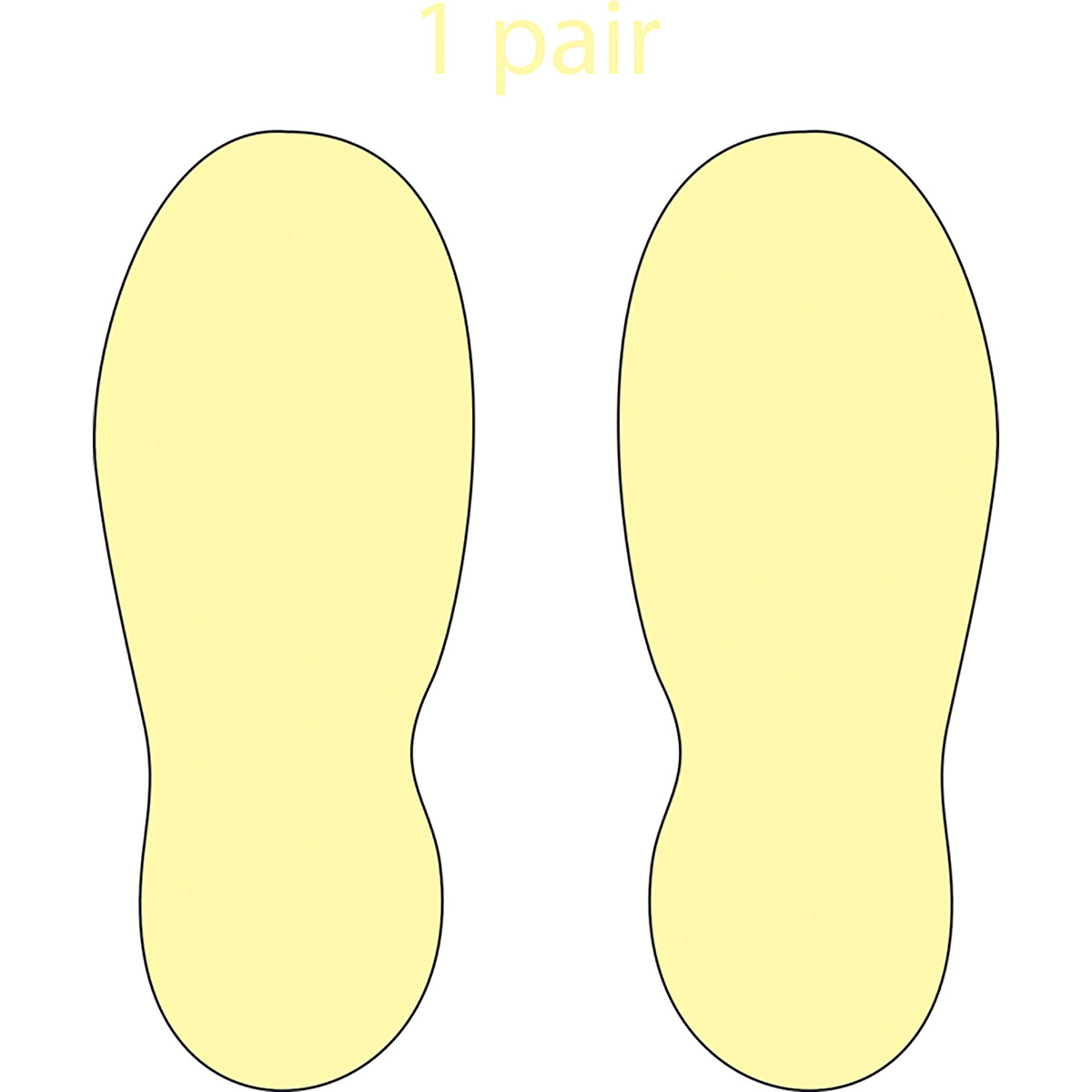 Spectrum Industrial Photoluminescent Self-Adhesive Footprints ...