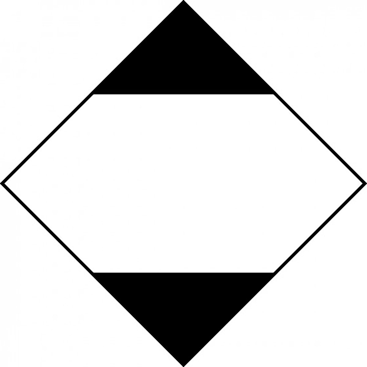 Self-Adhesive Vinyl LQ Road and Sea Dangerous Goods Label (Roll of 250 ...