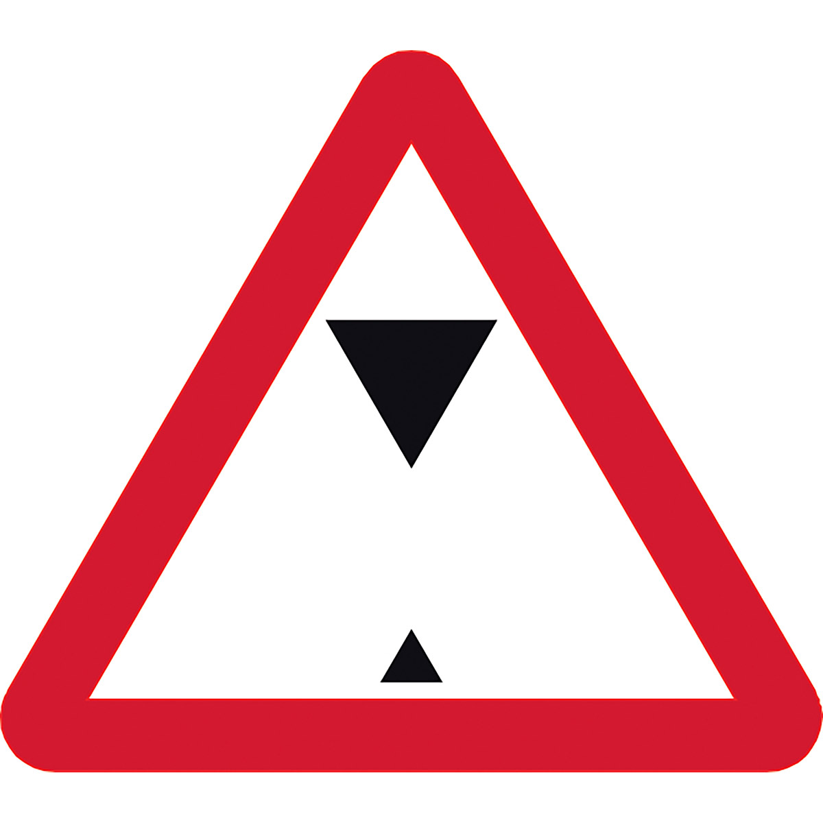 Dibond Triangular Height Restriction Road Sign 600mm | Not Branded ...