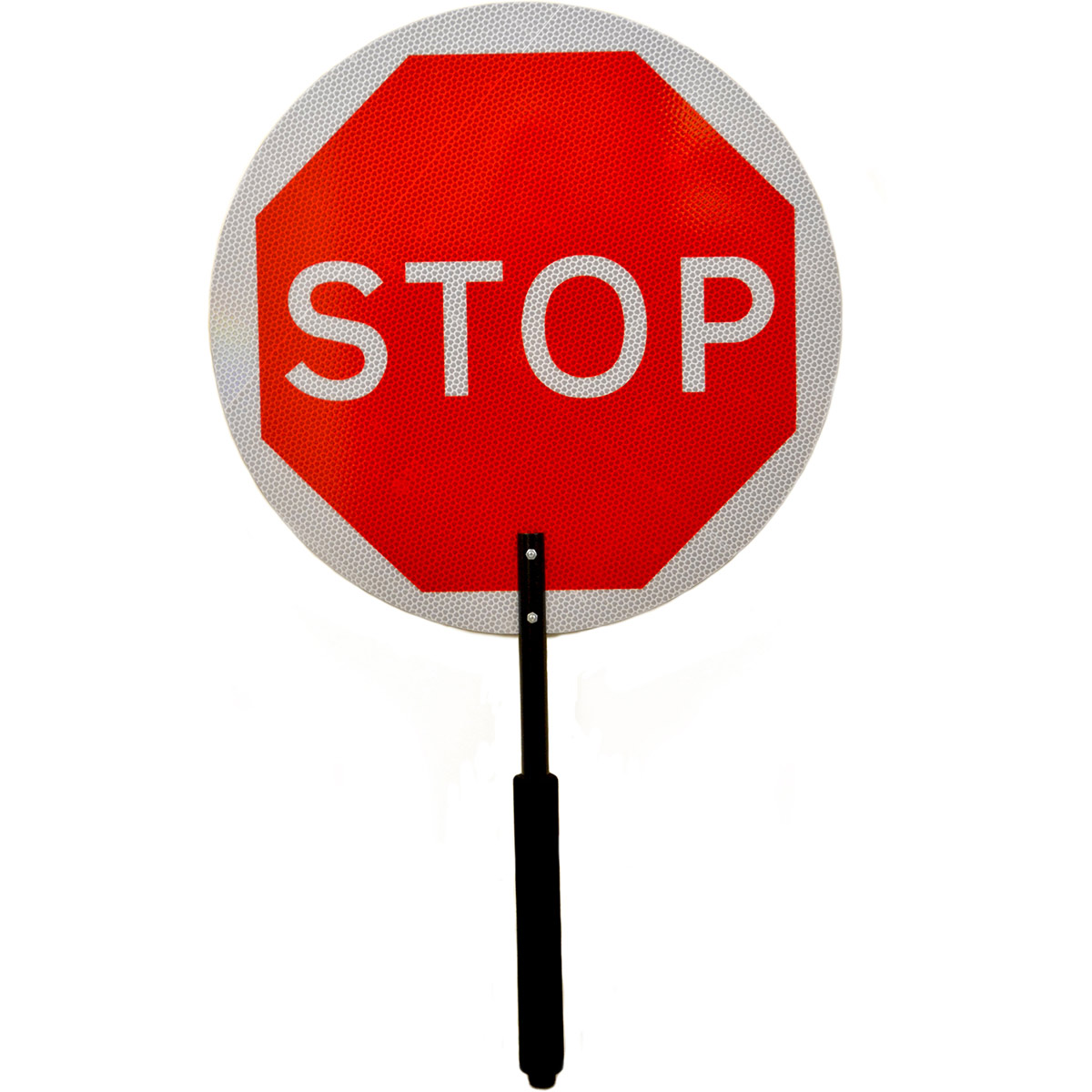 Green/Red "Stop"/"Go" Banksman Paddle | Spectrum Industrial | Lollipop ...