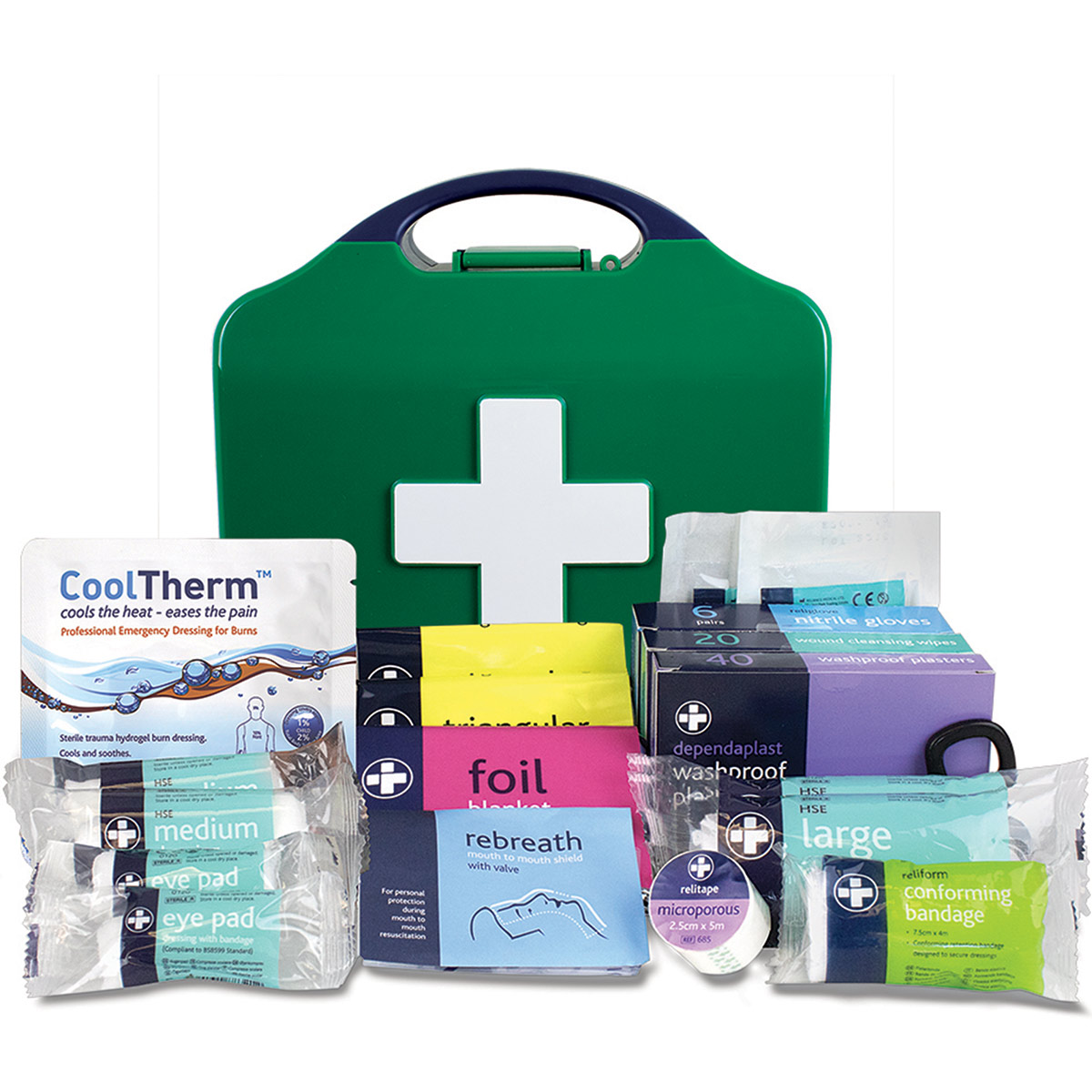 Reliance Medical Aura Small British-Standard First Aid Kit | Reliance ...