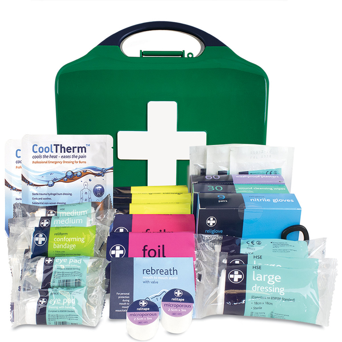 Reliance Medical Aura Medium British-Standard First Aid Kit | Reliance ...