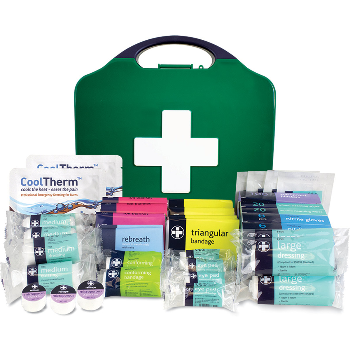 Reliance Medical Aura Large British-Standard First Aid Kit | Reliance ...