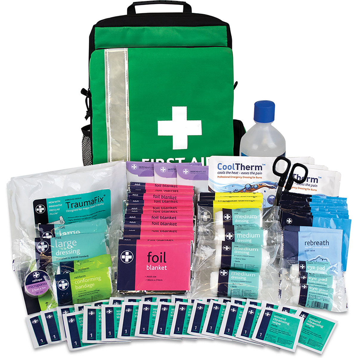 Reliance Medical British-Standard First Response Kit Rucksack ...