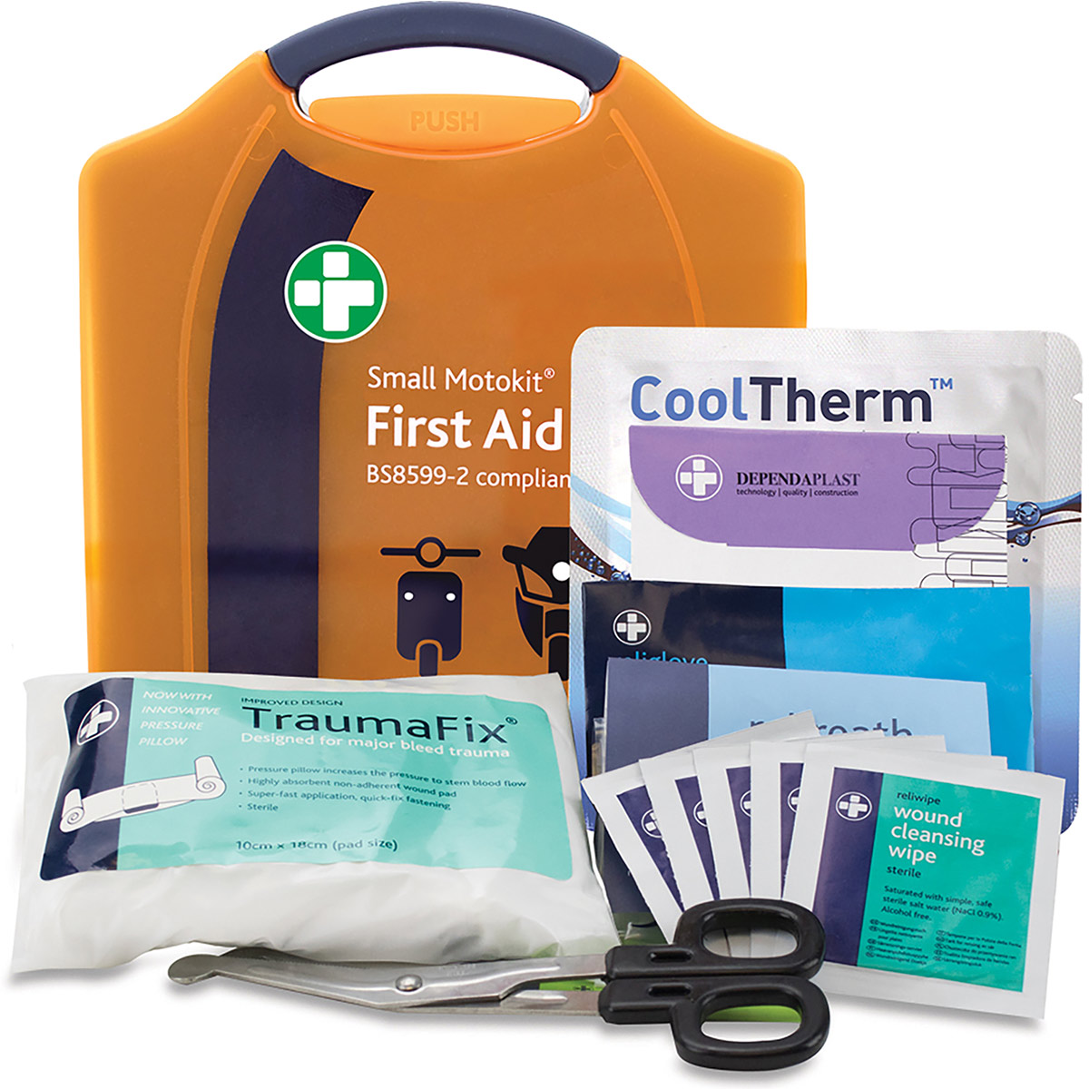 Reliance Medical Motokit Aura Small British-Standard Vehicle First Aid ...
