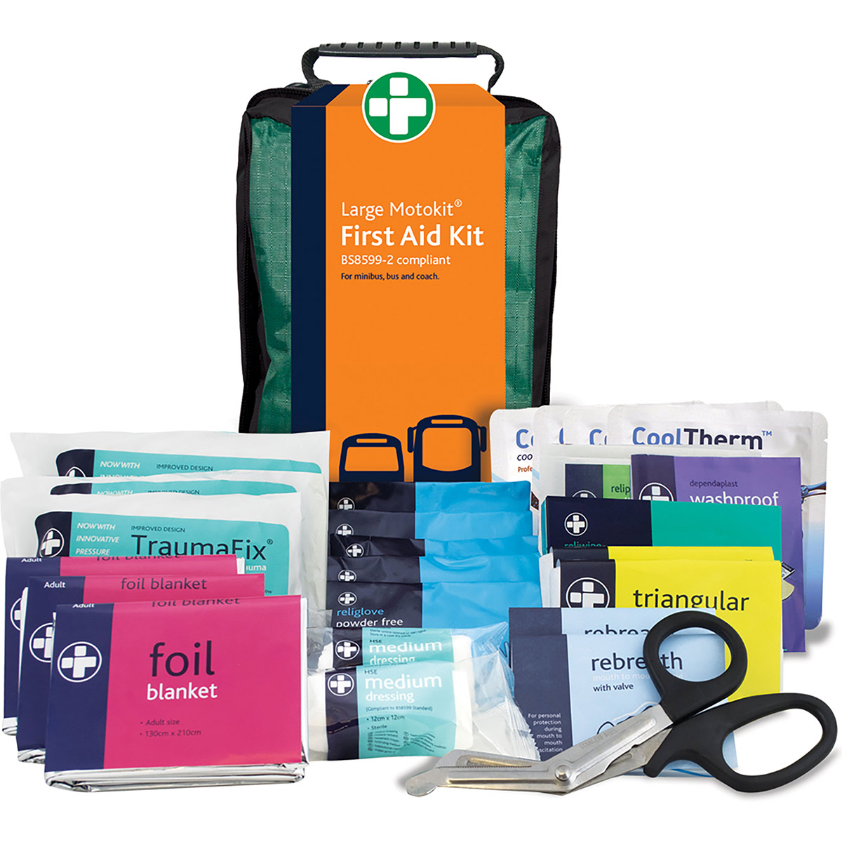 Reliance Medical Motokit Small British-Standard Vehicle First Aid Kit ...