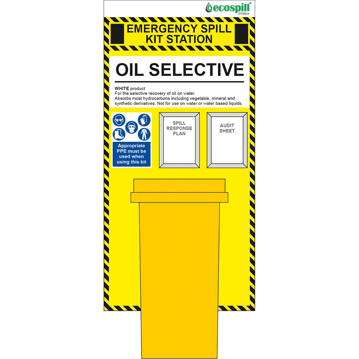 Arco 240L Oil Spill Kit Station Board | Spectrum Industrial | Spill ...