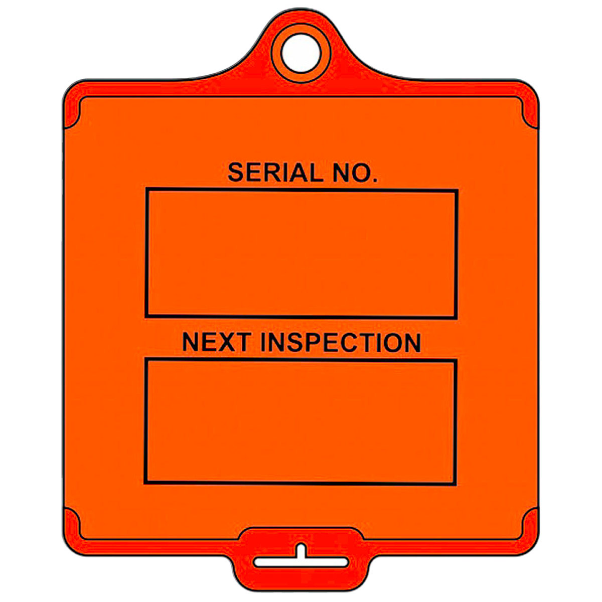 AssetTag Flex Orange Medium "Next Inspection" Tag (Pack of 50 ...