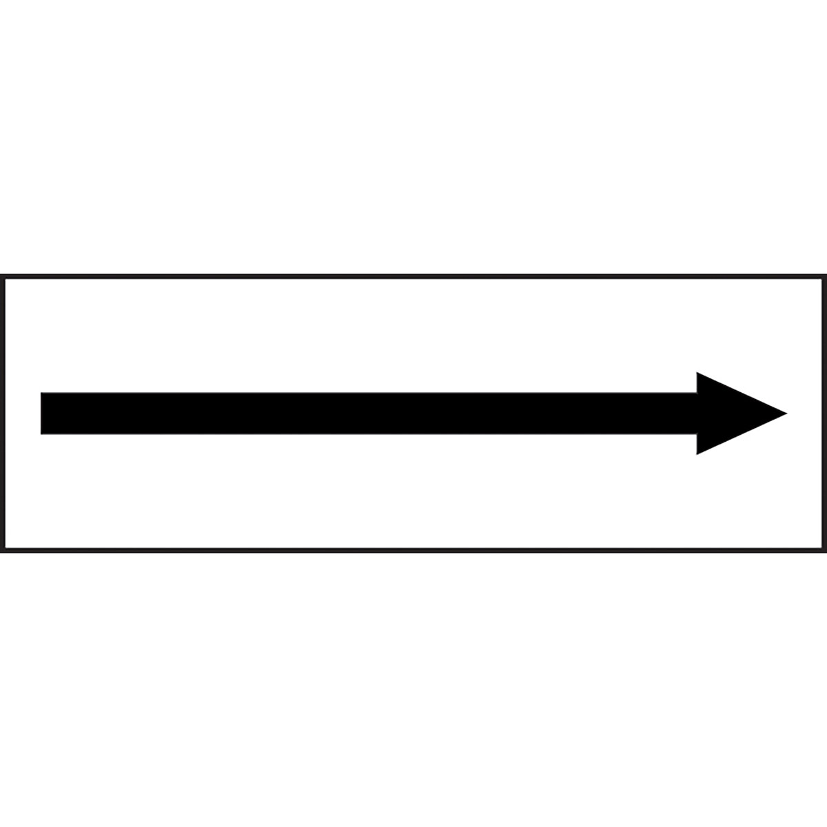 PVC Arrow Sign 300mm x 100mm | Spectrum Industrial | Office and Public ...