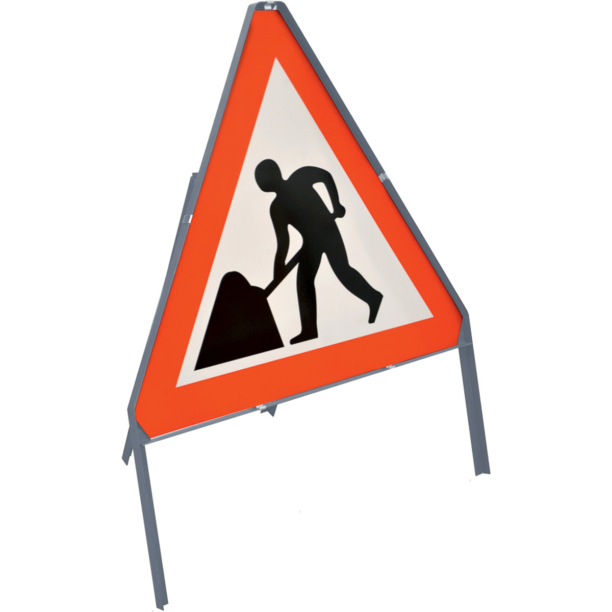 Double-Sided Steel Rectangular Road Sign Frame 450mm x 600mm | Not ...