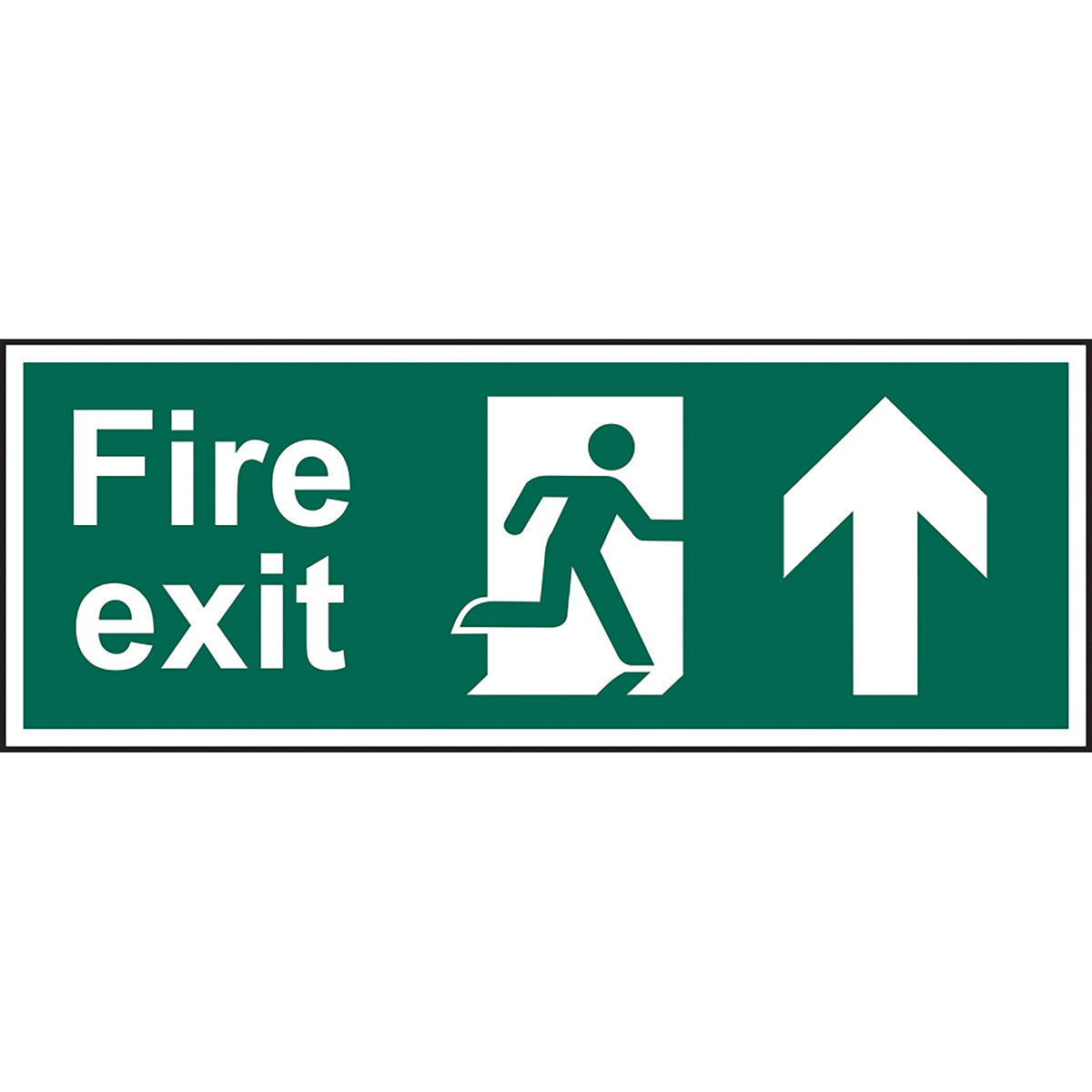Double-Sided Foamex Hanging "Fire Exit" Up Sign 450mm x 150mm ...