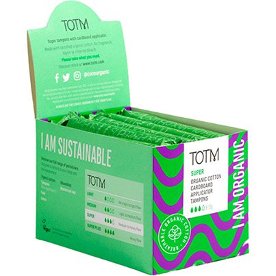 TOTM Super Applicator Tampons (Pack of 30) | TOTM | Tampons | Arco