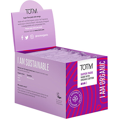 TOTM Super Sanitary Pads (Pack of 20) | TOTM | Period Products | Arco