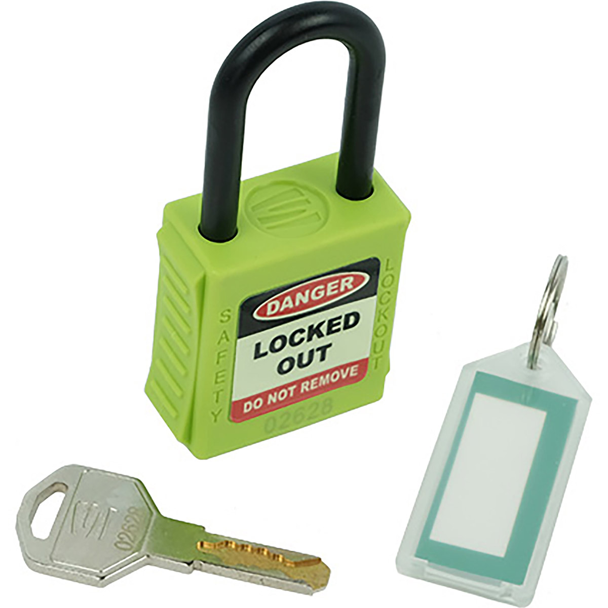 Spectrum Industrial Green Dielectric Safety Lockout Padlock | Spectrum ...