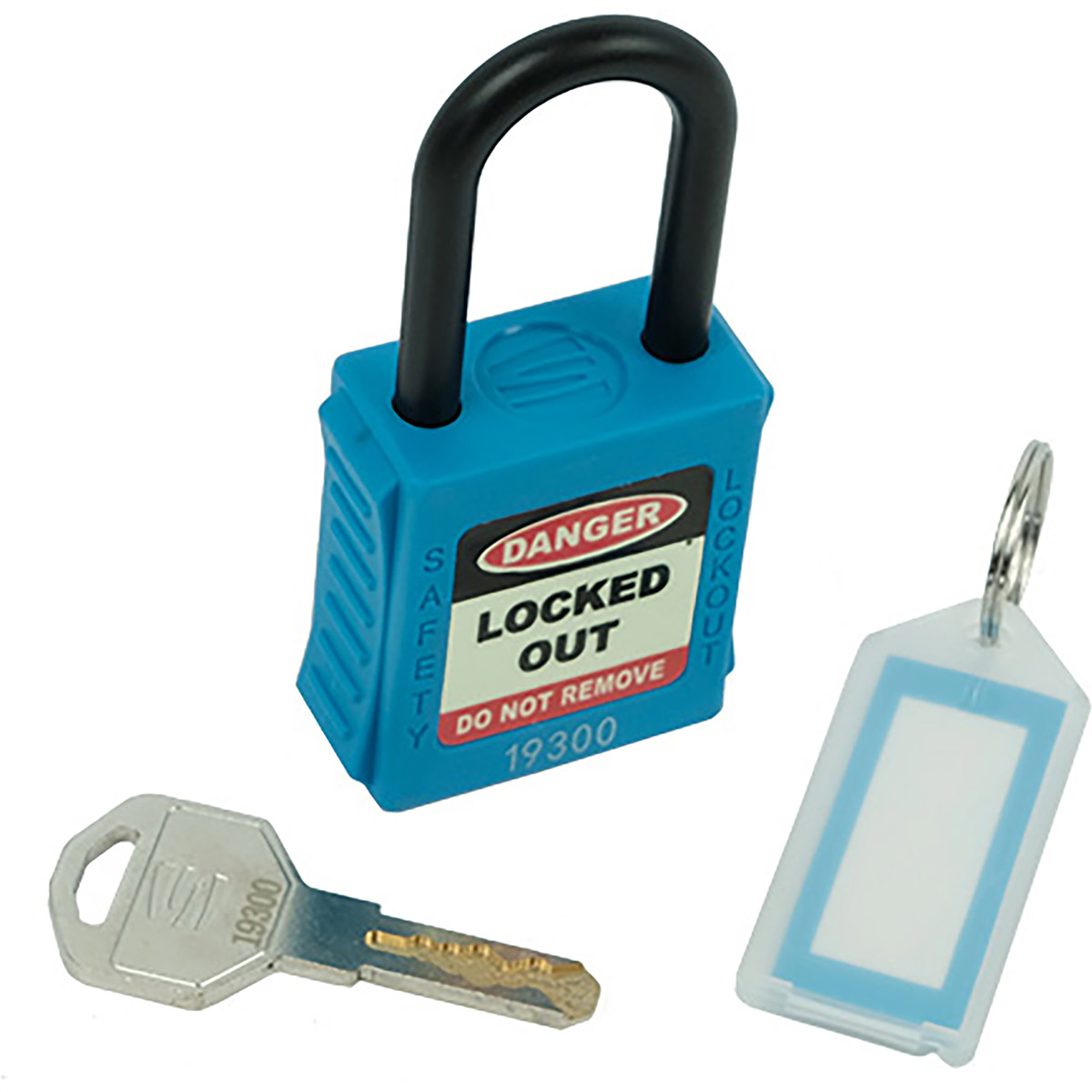 Spectrum Industrial Blue Dielectric Safety Lockout Padlock | Spectrum ...