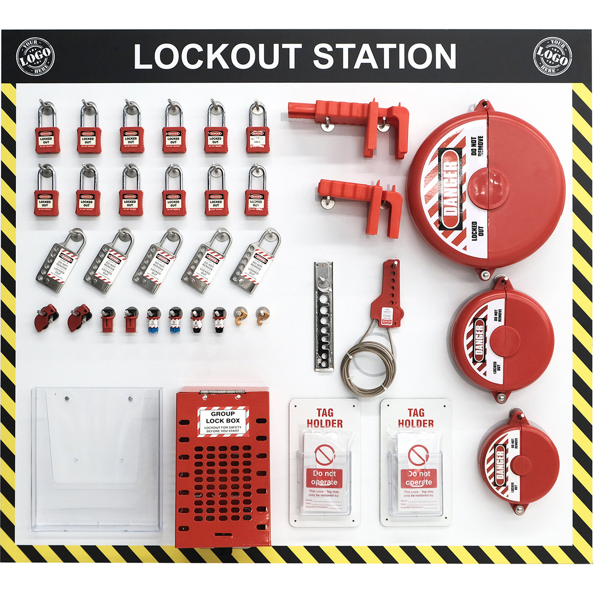Spectrum Industrial Extra-Large Lockout Station | Spectrum Industrial ...