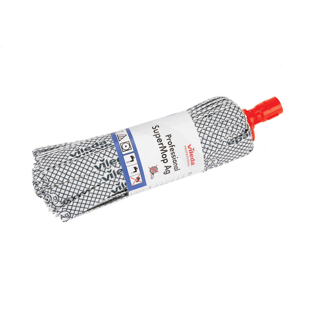 Vileda Professional SuperMop Ag Red Antibacterial Mop Head | Vileda ...