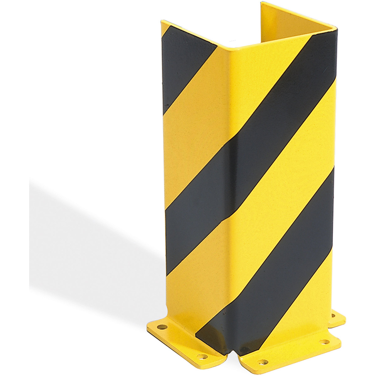 BLACK BULL Yellow/Black U-Shaped Racking Protector | Traffic-Line ...