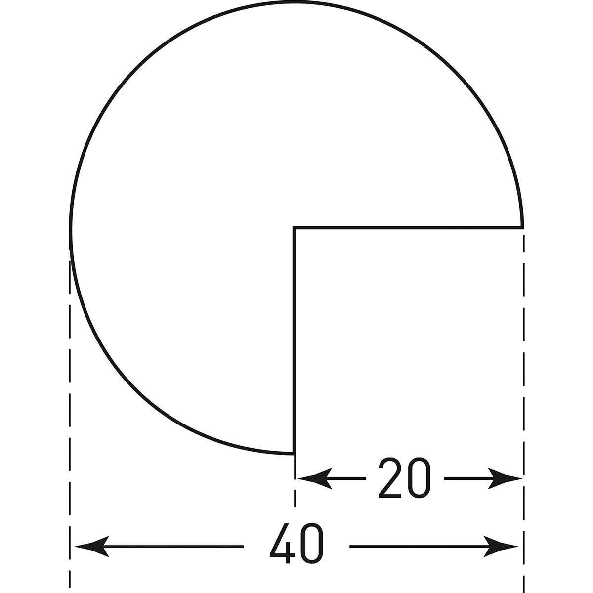 TRAFFIC-LINE White Semi-Circle Edge Protector | Traffic-Line | Edge ...