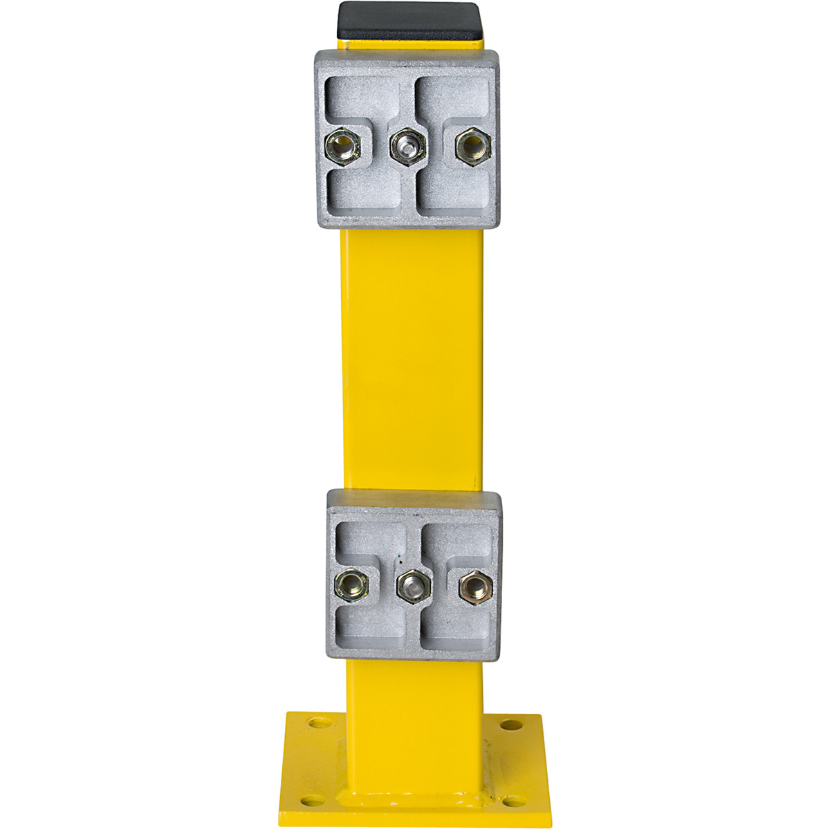 BLACK BULL Impact Guard Rail Indoor Support Post | Traffic-Line | Guard ...
