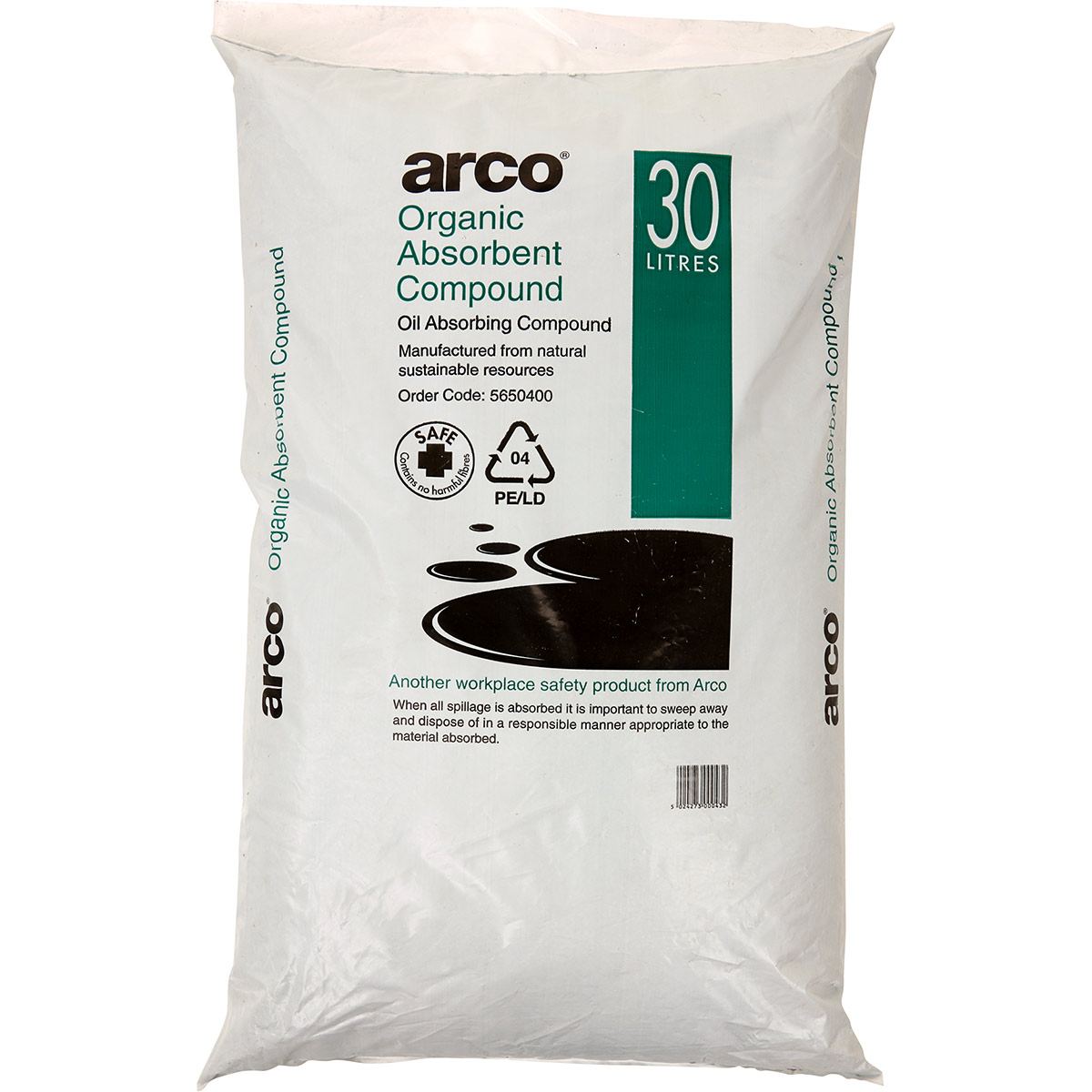 Arco Organic Compound Absorbent 30L/8kg | Arco | Absorbent Powders and ...
