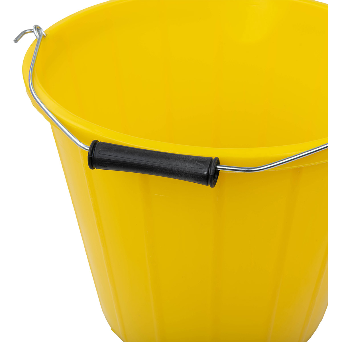 Brushware 13L Yellow Builder’s Bucket | Brushware | Buckets and Pails ...