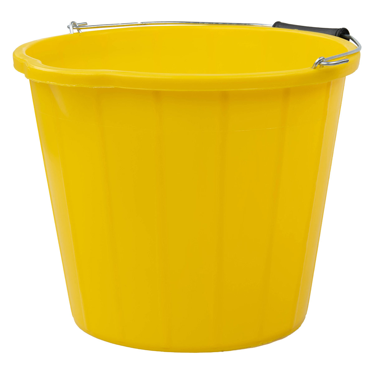 Brushware 13L Yellow Builder’s Bucket | Brushware | Buckets and Pails ...