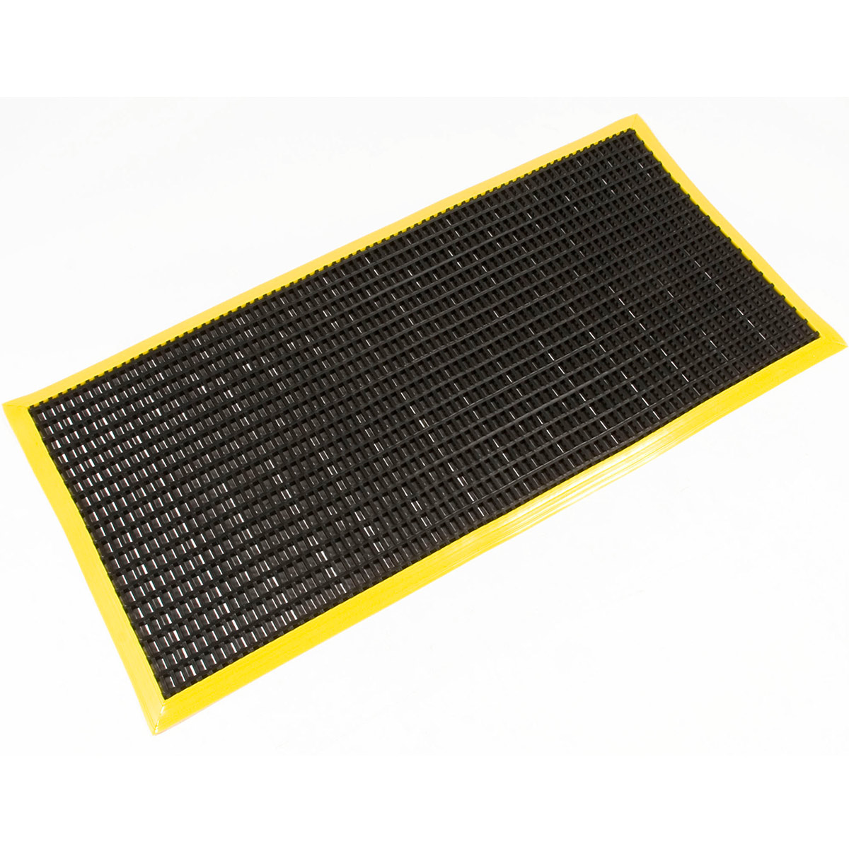COBAmat Workstation Heavy Black/Yellow Workplace Safety Mat 60cm x 1.2m ...