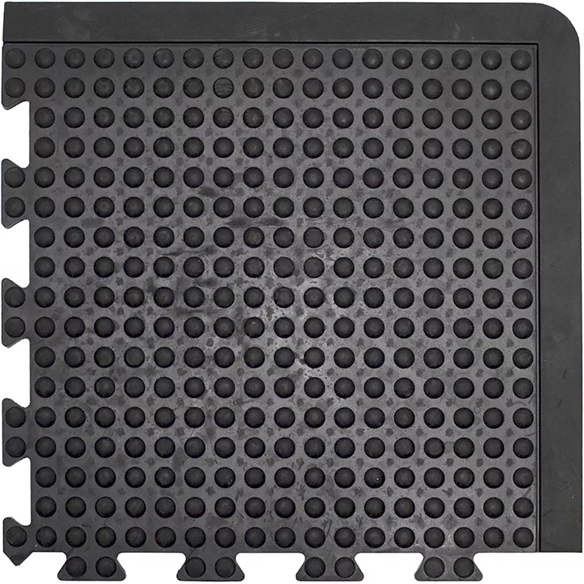 COBA Bubblemat Connect Black Anti-Fatigue Mat Corner 50cm x 50cm | Coba ...