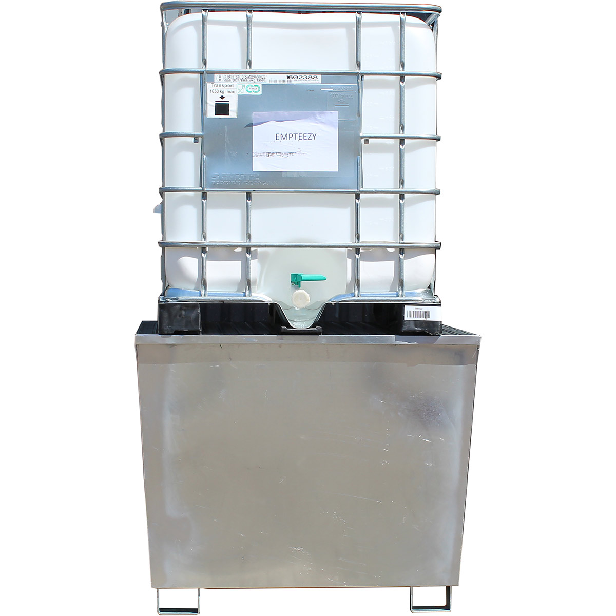 Ecospill Galvanised Single-IBC Spill Pallet | Ecospill | IBC Storage ...