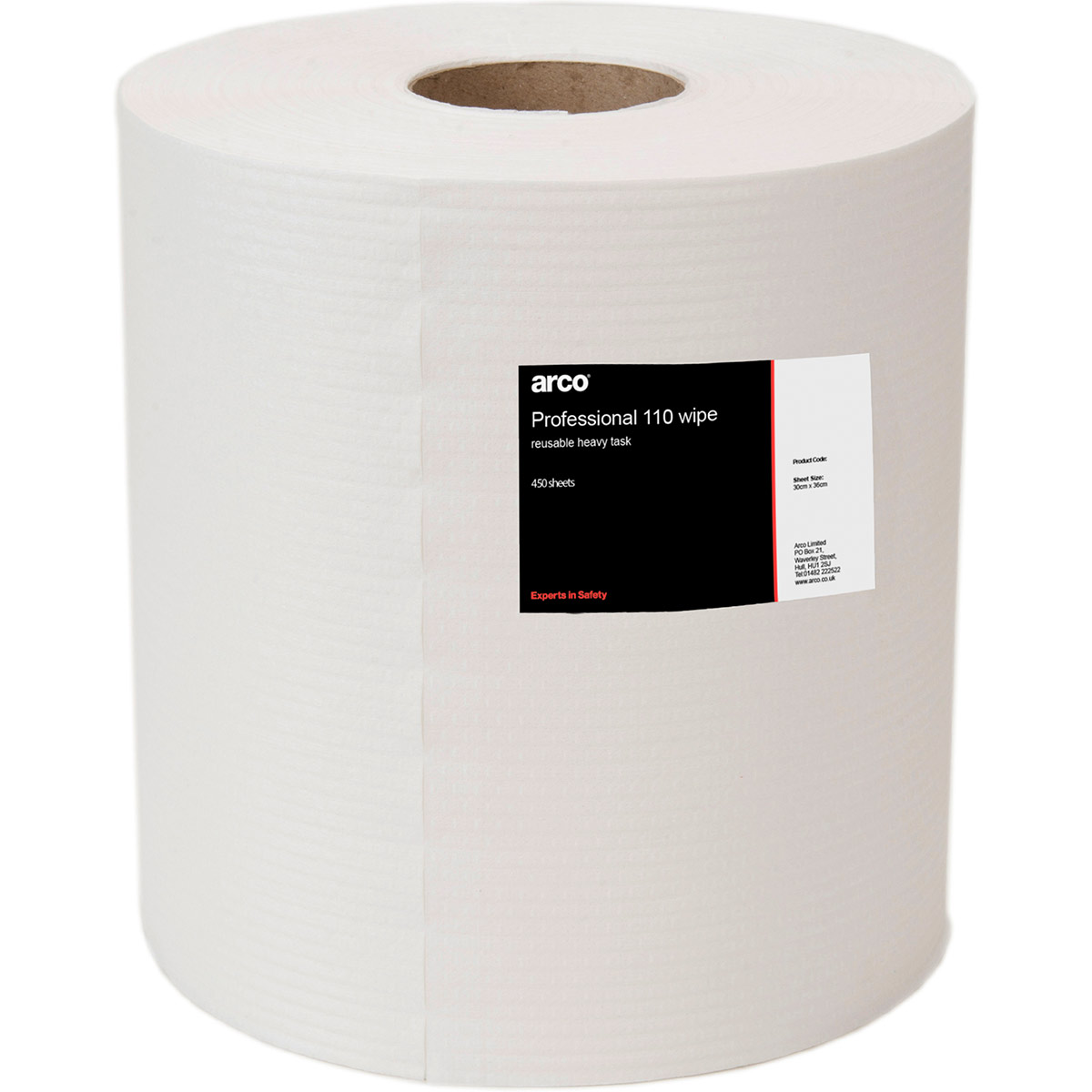 Easi-Wipes Steadfast Pro White Industrial Cleaning Cloths Roll 135m ...