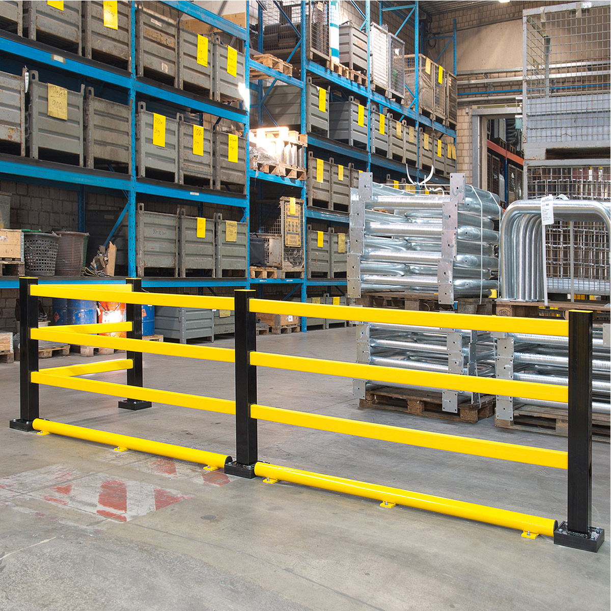 BLACK BULL Hybrid Impact Protection System 1.75m Indoor Under-Run Bar ...