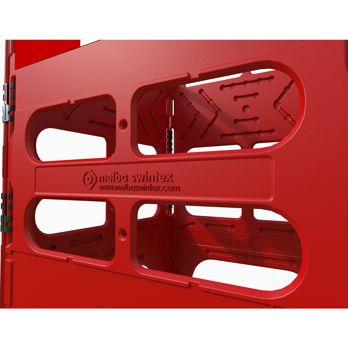 Melba Swintex Utility Four-Panel Barrier System | Melba Swintex ...