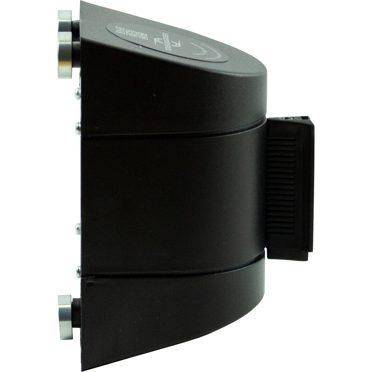 Tensabarrier Magnetic Retractable Barrier Wall Unit with Red/White Belt ...