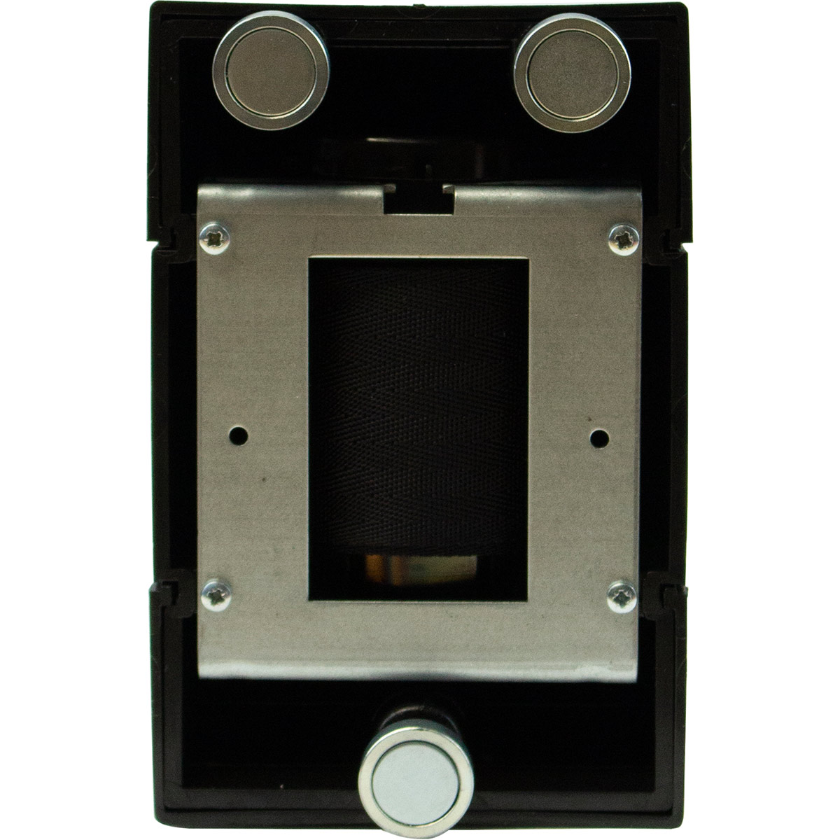 Tensabarrier Magnetic Retractable Barrier Wall Unit with Red/White Belt ...