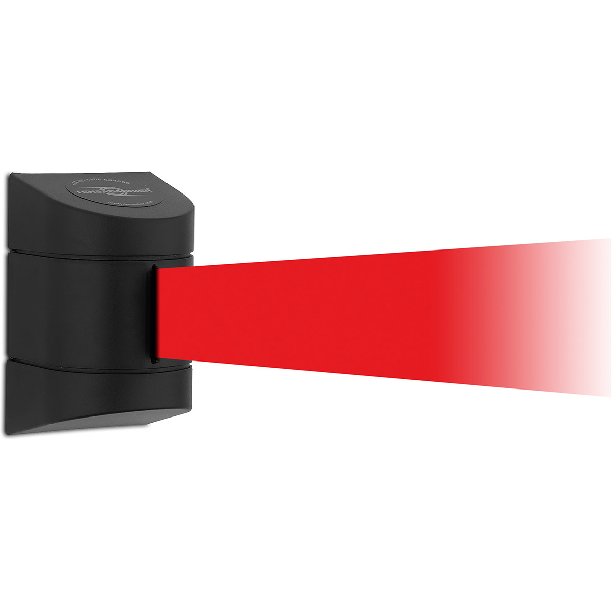 Tensabarrier Retractable Barrier Wall Unit with Red Belt | Tensator ...