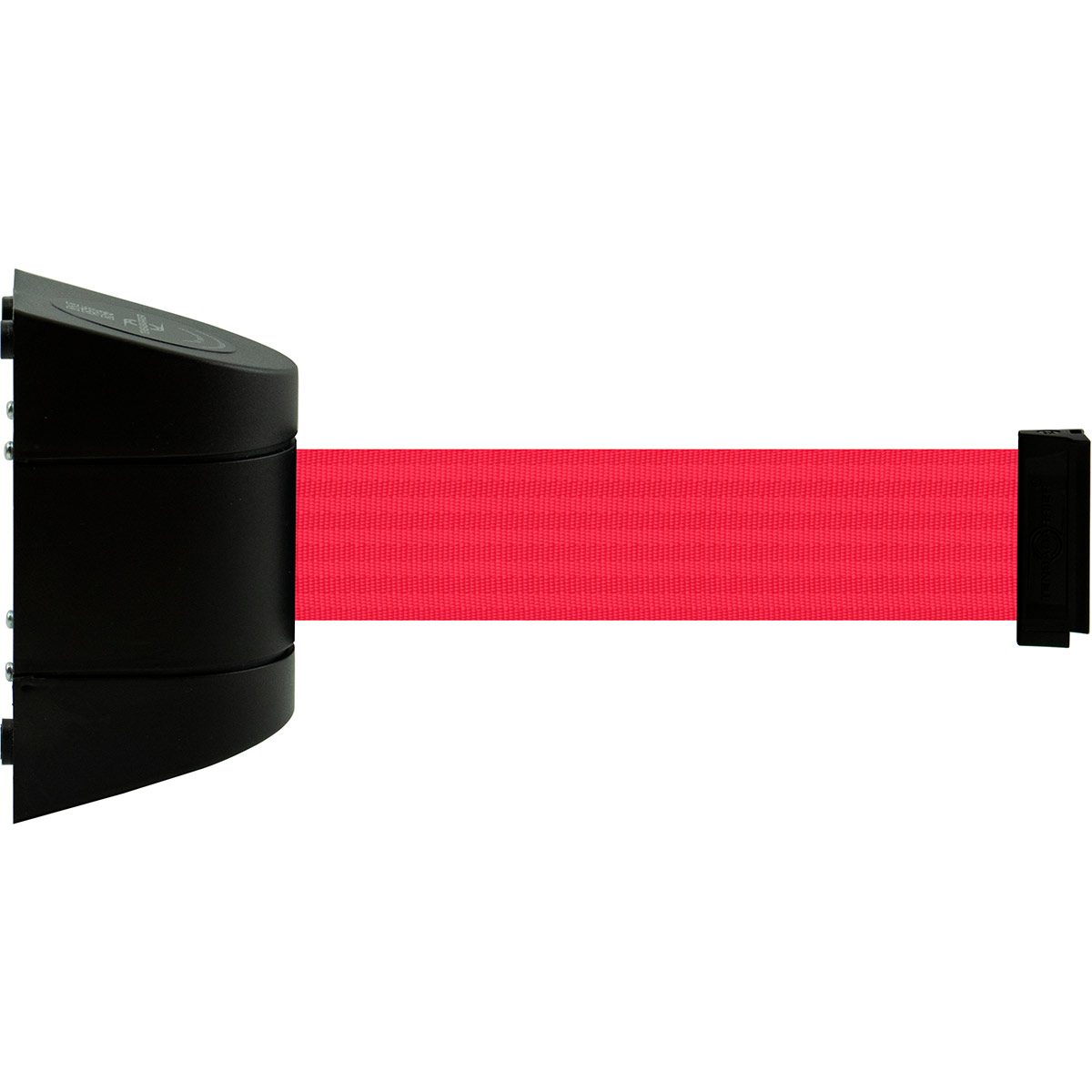 Tensabarrier Heavy-Duty Retractable Barrier Wall Unit with Red Belt ...