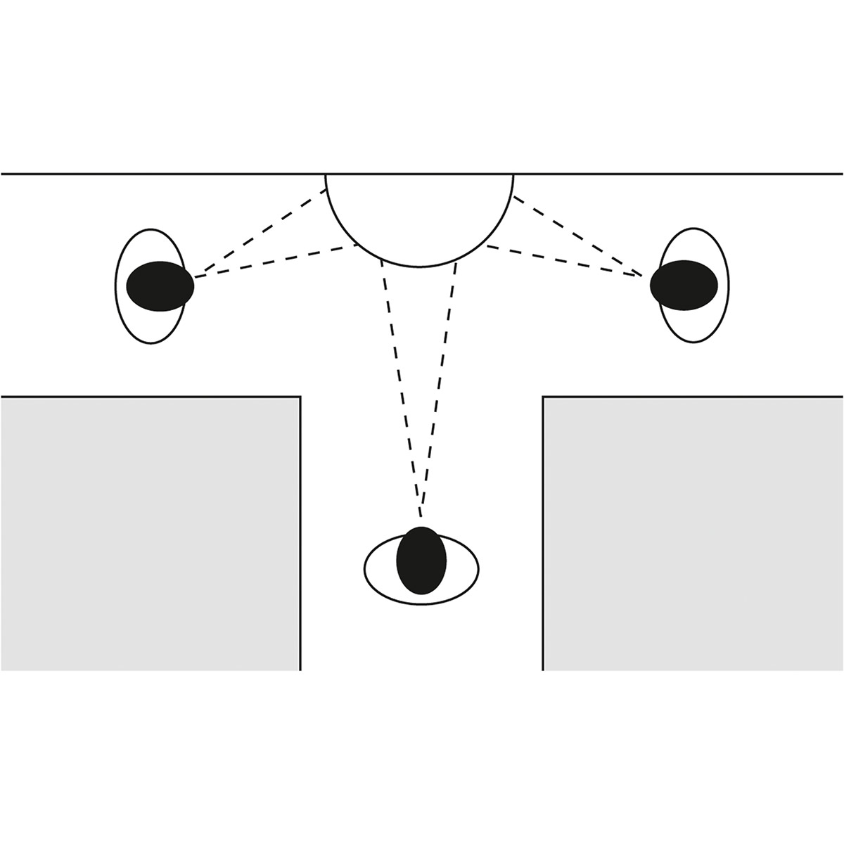 PANORAMIC 180° Rectangular Observation Mirror 900mm x 450mm | Traffic ...